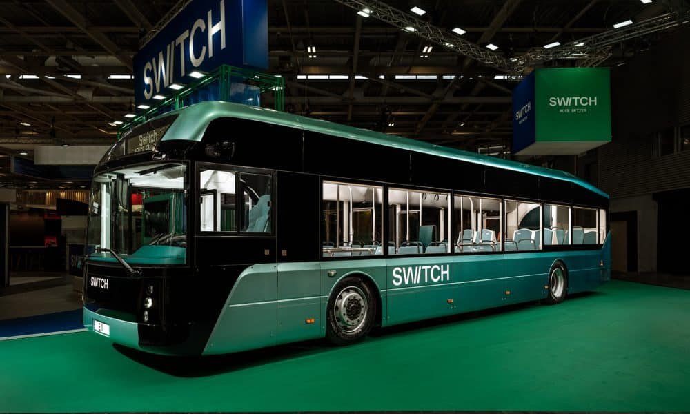 Switch Mobility unveils electric bus platform EiV12