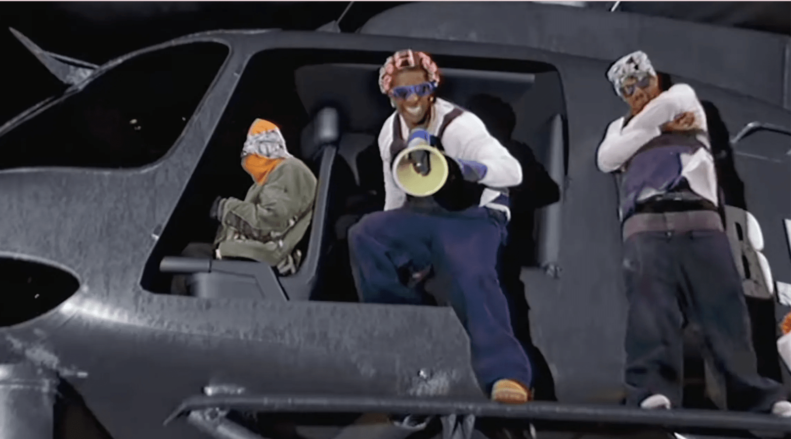 A$AP Rocky Soars Through Chaos in Dystopian “Helicopter$” Video