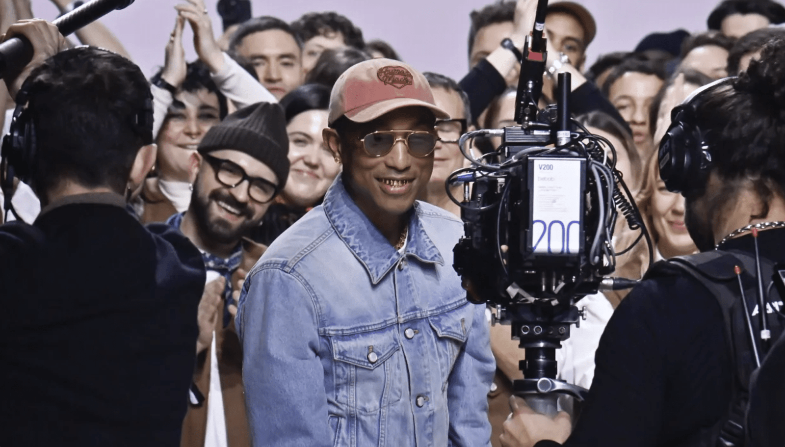 Pharrell Williams Debuts Unreleased Music at Louis Vuitton Paris ...